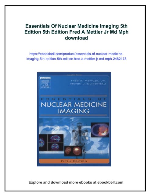 Basics of SPECT, PET and PET/CT imaging | PDF