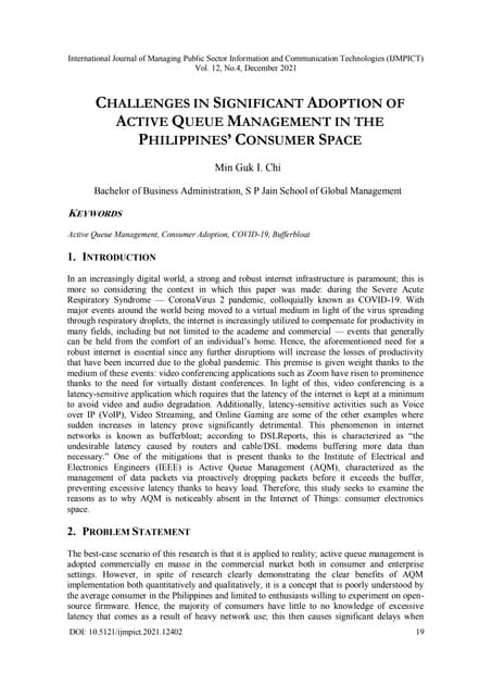Challenges In Significant Adoption Of Active Queue Management In The