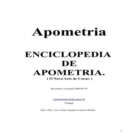 ( Apometria) apometria em casa | DOC