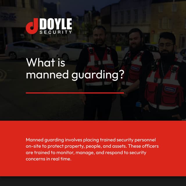 Understanding the Role of Manned Guarding | PDF