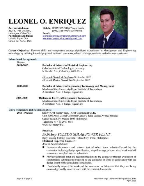 Resume for Joshua Miller 1 | DOCX | Business | Business and Finance