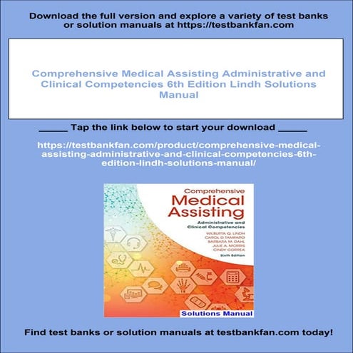 Comprehensive Medical Assisting Administrative and Clinical ...
