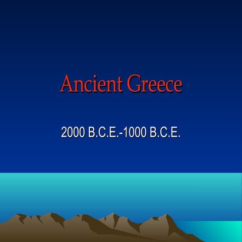ancient greece | PPT