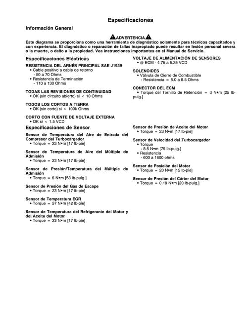 Cat codigo de fallas | PDF