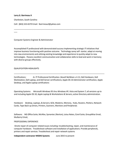 Photon Systems Recommendation Letter | PDF