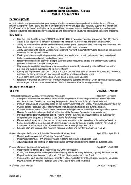 Resume2 | DOC | Computing | Technology & Computing