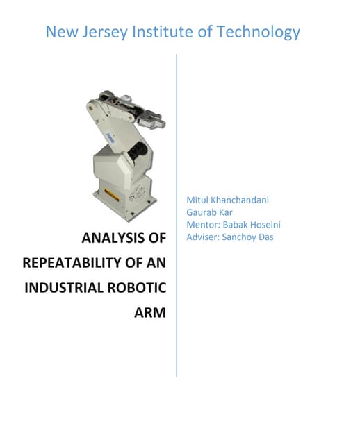 Dh parameters robotics | PPTX