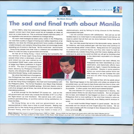 1250 the sad and final truth about manila | PDF