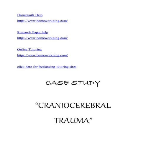 125066518 case-study-cva-cerebrovascular-accident | DOCX