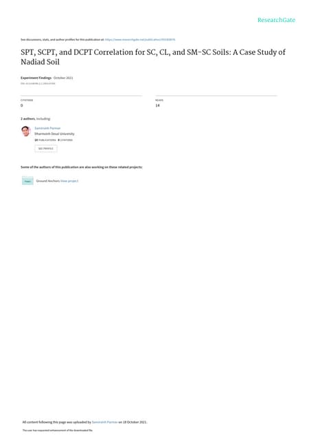 SPT CORRELATIONS.ppt