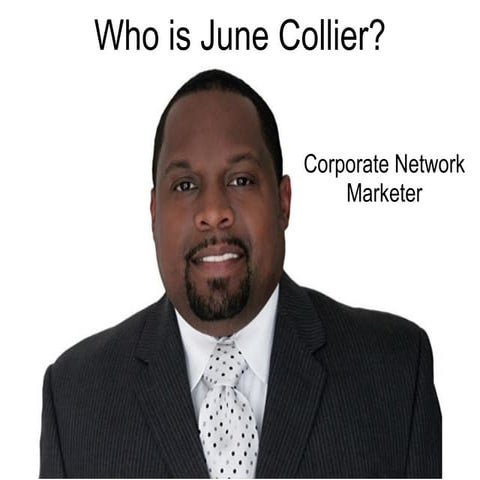 June Collier, Corporate network marketer at Atlanta, georgia