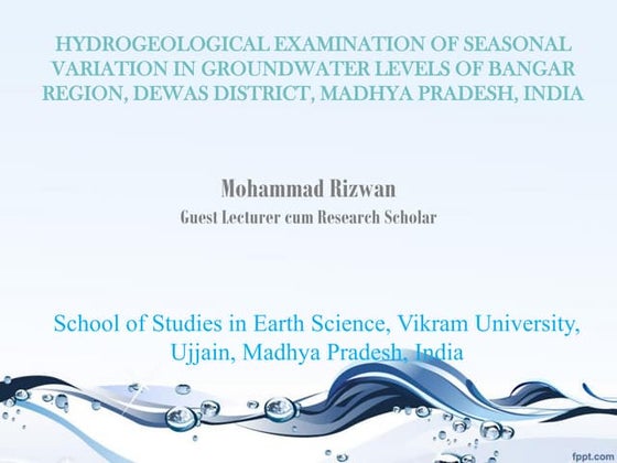 Gw02 role of dwlr data in groundwater resource estimation | PDF | Water ...