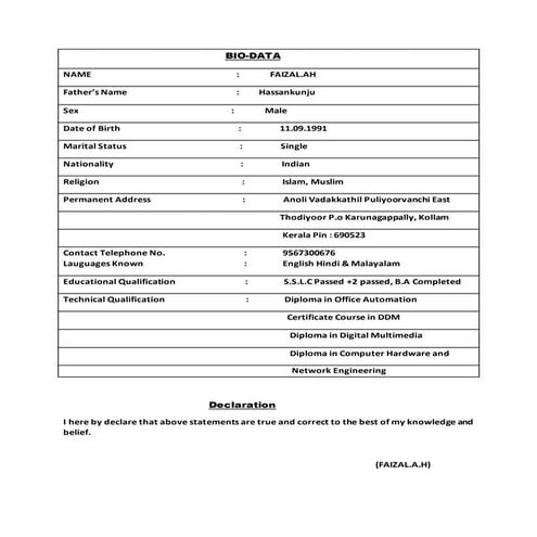 BIO | DOCX