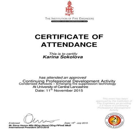 Certificate | PDF