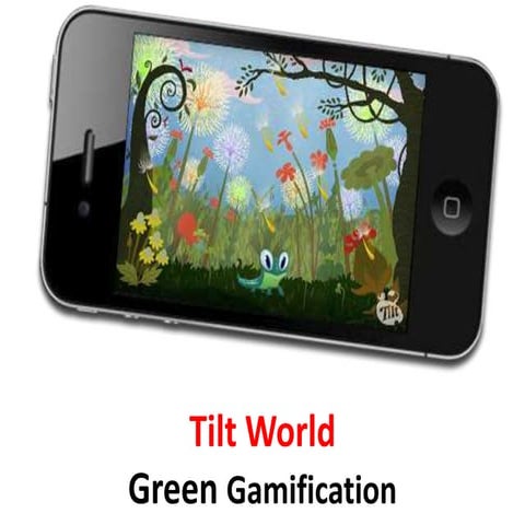 Tilt World - Green Gamification - Manu Melwin Joy | PPT