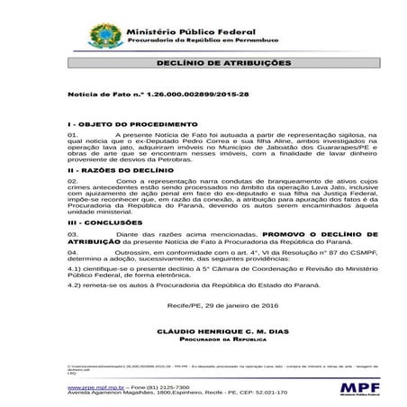 Documento MPF | PDF