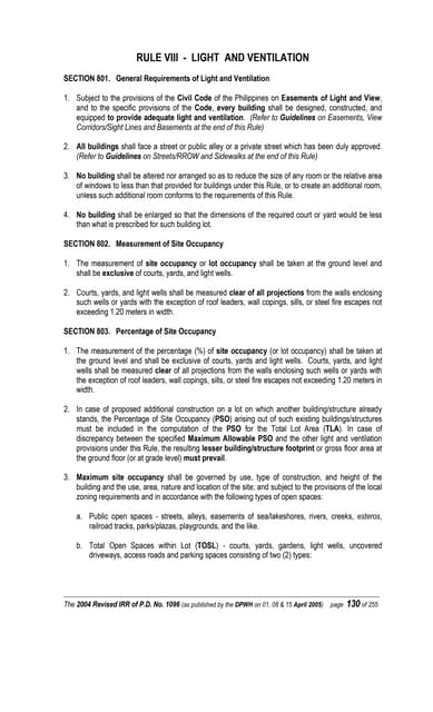 Department of Public Works and Highways (DPWH) Additional Rules and ...