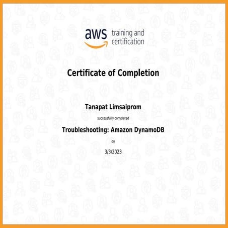 AWS Amazon DynamoDB | PDF