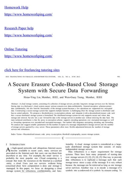Secry Secure File Storage On Cloud Using Hybrid Cryptography