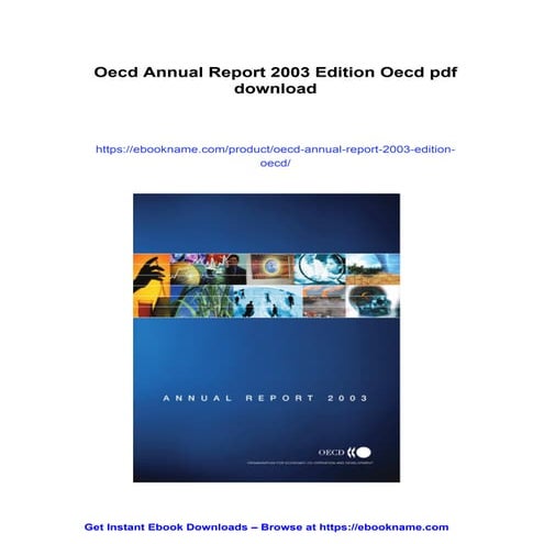 Download full ebook of Oecd Annual Report 2003 Edition Oecd instant ...