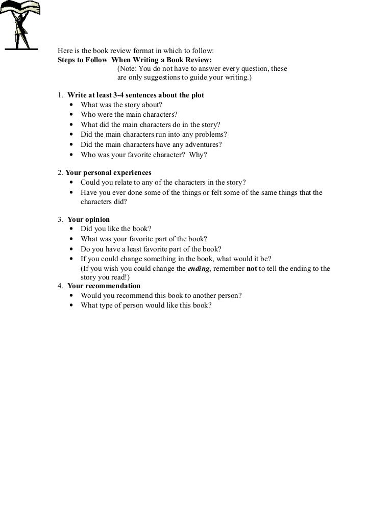book-review-format