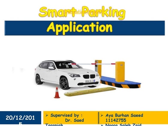 SMART CAR-PARKING SYSTEM USING IOT | PPTX