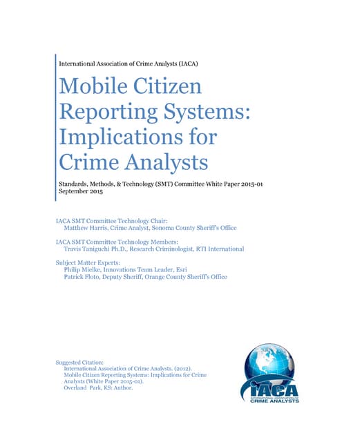 Crime record | PPT