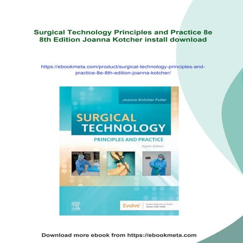 Surgical Technology Principles and Practice 8e 8th Edition Joanna ...