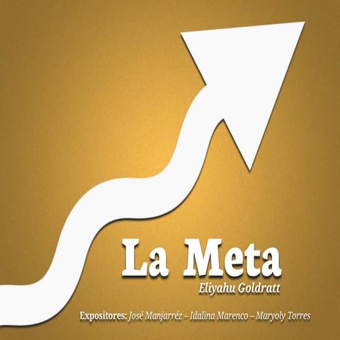 La Meta, Eliyahu Goldratt | PDF