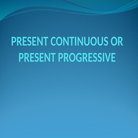 Present Continous Or Present Progressive Spelling Spelling Ppt Ppt 9741