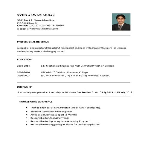 CV ALWAZ | PDF