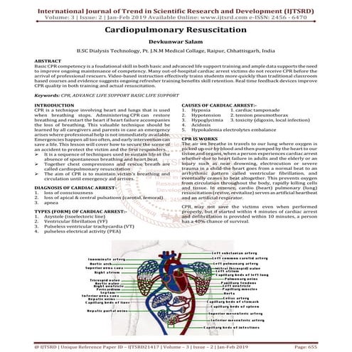 Cardiopulmonary Resuscitation | PDF