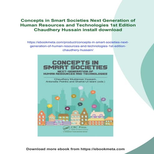 Concepts in Smart Societies Next Generation of Human Resources and ...