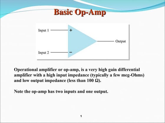 Op amp comparator | PDF
