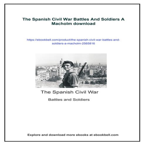 The Spanish Civil War in Literature .pptx