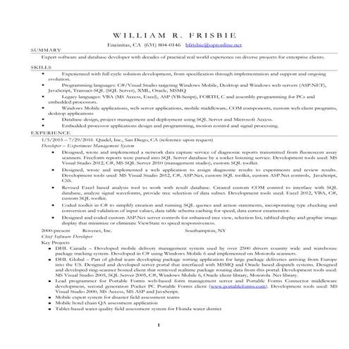 resume1 | DOC