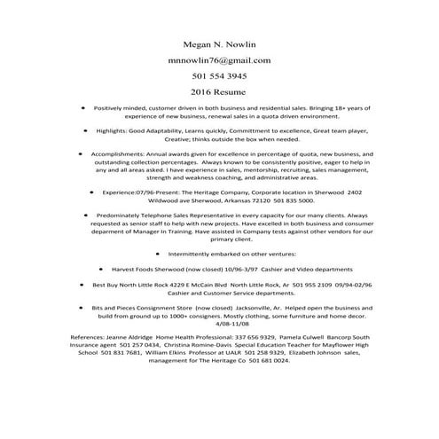 Nicki Resume 9152016 | RTF