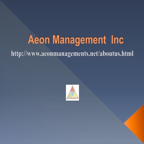aeon management inc chennai / Reviews | PPTX