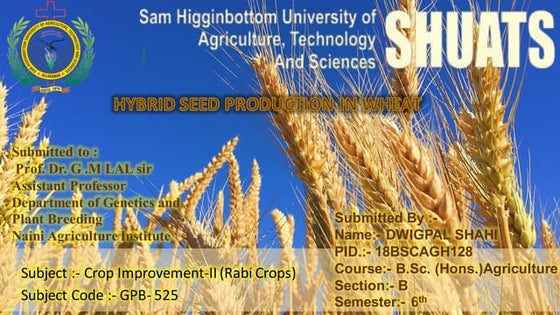 Diallele selective mating system | PPT