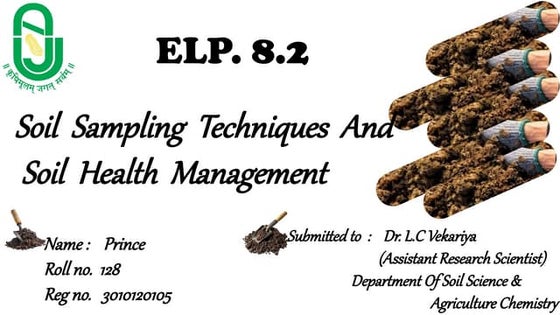 soil sampling and testing | PPT