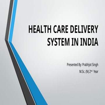 129090304-Health-Care-Delivery-System-in-India.pptx