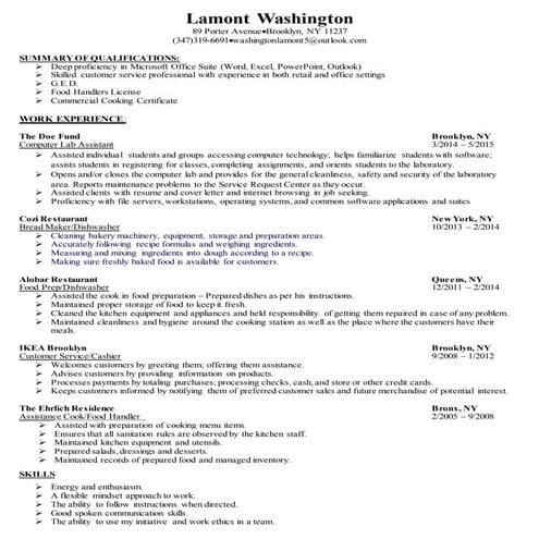 alexander powers monster resume | DOCX