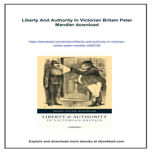 Liberty And Authority In Victorian Britain Peter Mandler | PDF