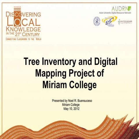 Miriam College Tree Map | PPTX