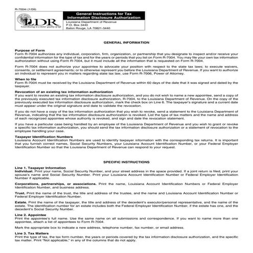 Power of Attorney and Declaration of Representative | PDF