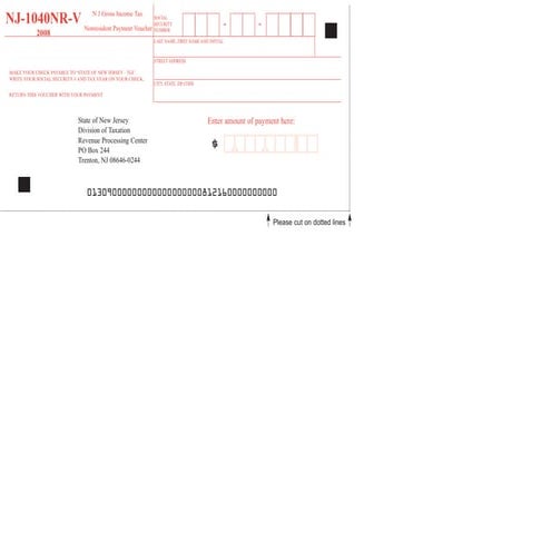 Instructions for NJ-1040NR | PDF