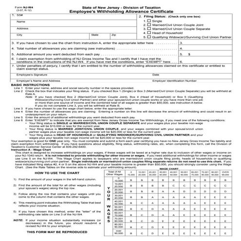 Employees Withholding Allowance Certificate Pdf 5944