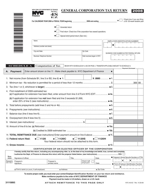 NYC-1127 Form for Nonresident Employees of the City of New York Hired…