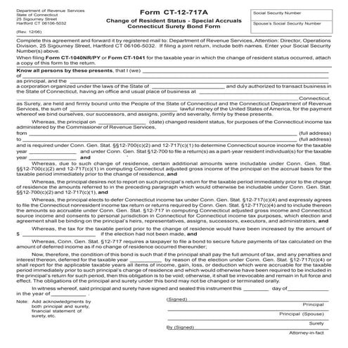 ct-12-717a gov drs lib drs form 2006forms income | PDF