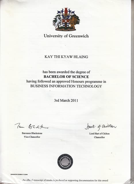 B.Tech Consolidated Marks Memo | PDF